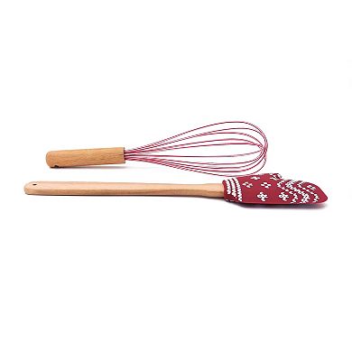 St. Nicholas Square® Mitten Spatula & Whisk 2-piece Set