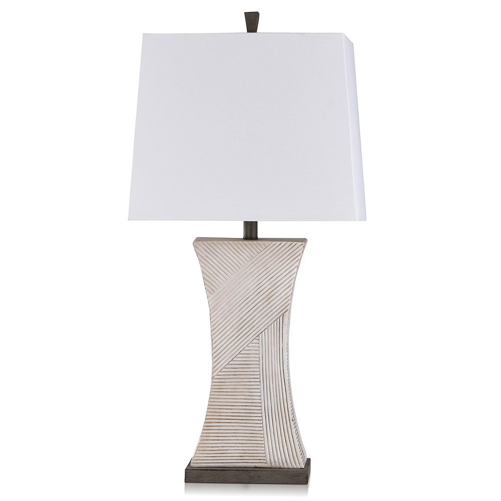 Asher Linear Embossed Table Lamp