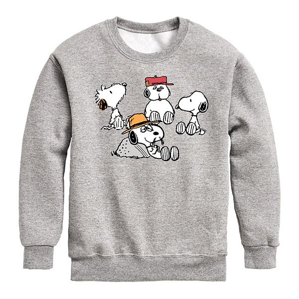 Boys 8-20 Peanuts Snoopy Siblings Graphic Fleece