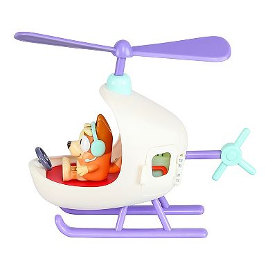 Bluey Series 9 Beach Helicopter & Bingo Figure Set
