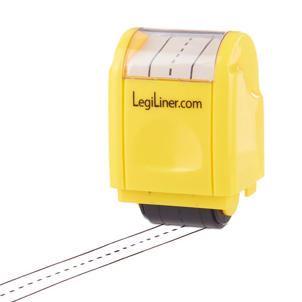 LegiLiner Dashed Yellow Handwriting Line for Classroom Supplies and At ...