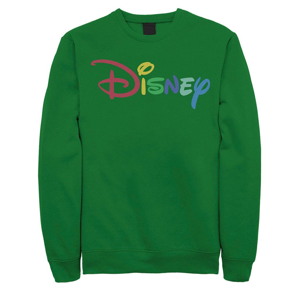 Disney's Men's Disney Rainbow Logo Sweatshirt