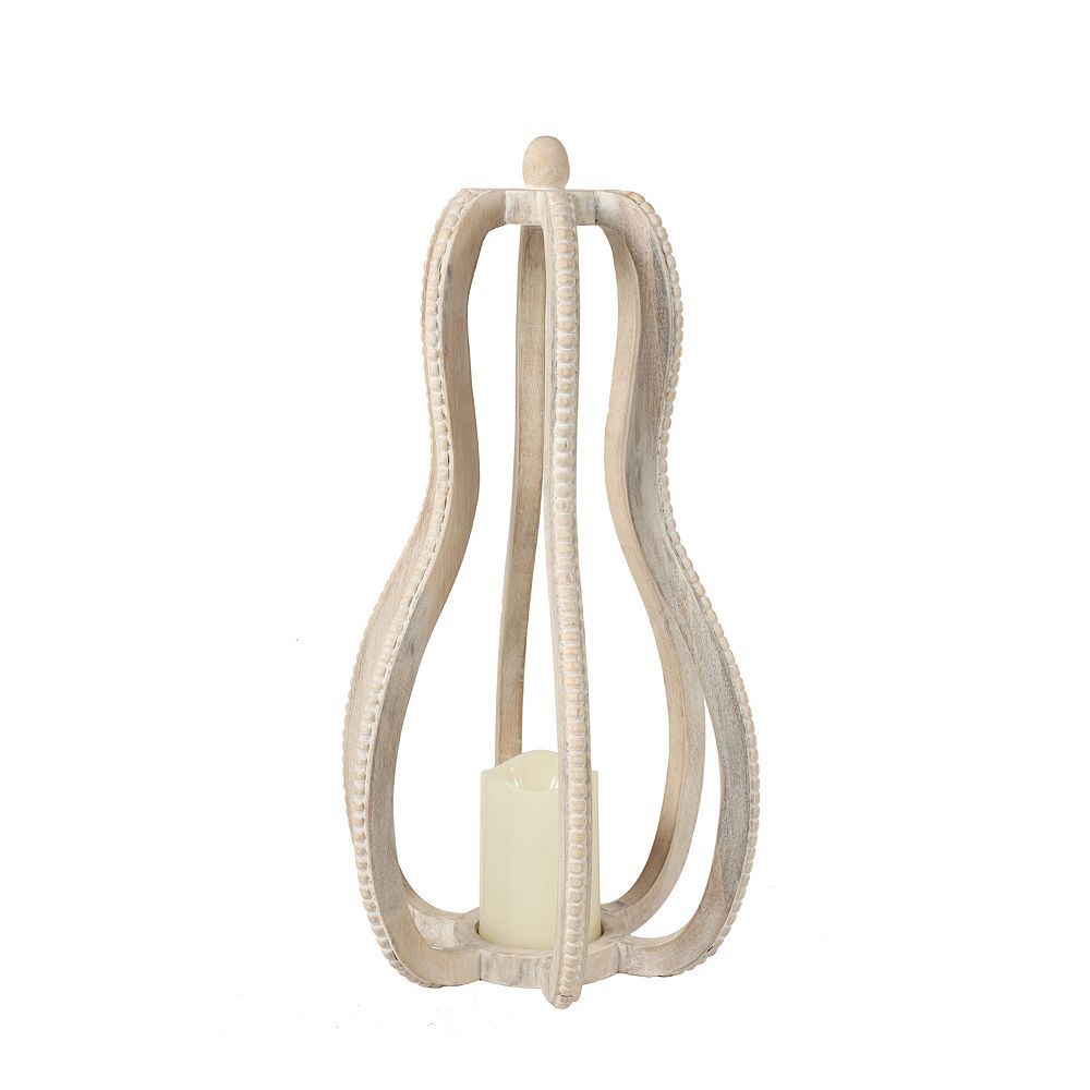 Celebrate Together™ Fall Large Wooden LED Light Pumpkin Home Decor