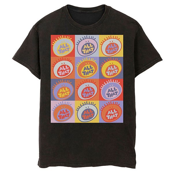 Men's Nickelodeon All That Pop Art Multi Logo Graphic Tee