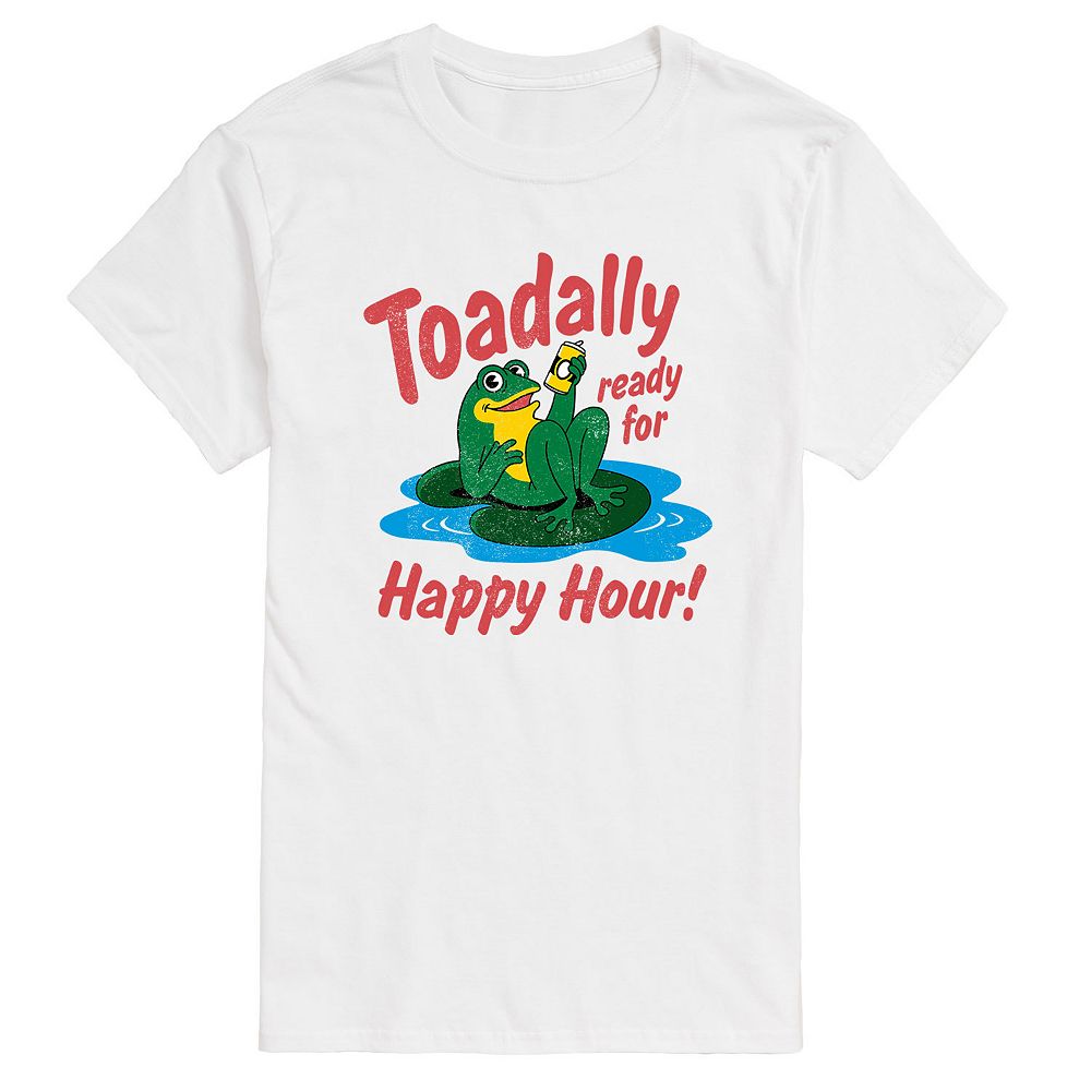 Men's "Toadally Ready For Happy Hour" Graphic Tee