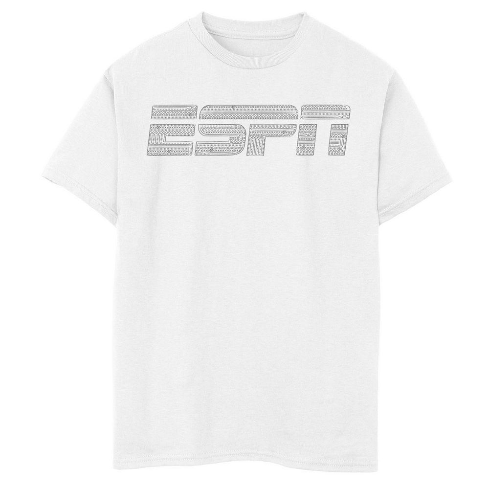 Boys 8-20 ESPN Football Playbook Pattern Logo Graphic Tee