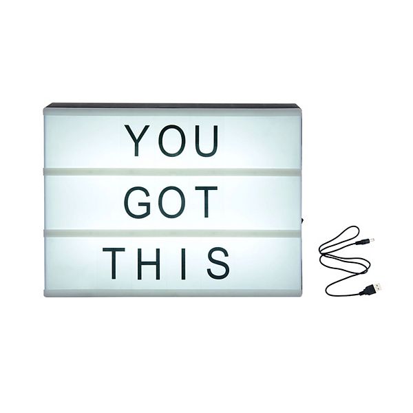 Mikasa LED Letter Box