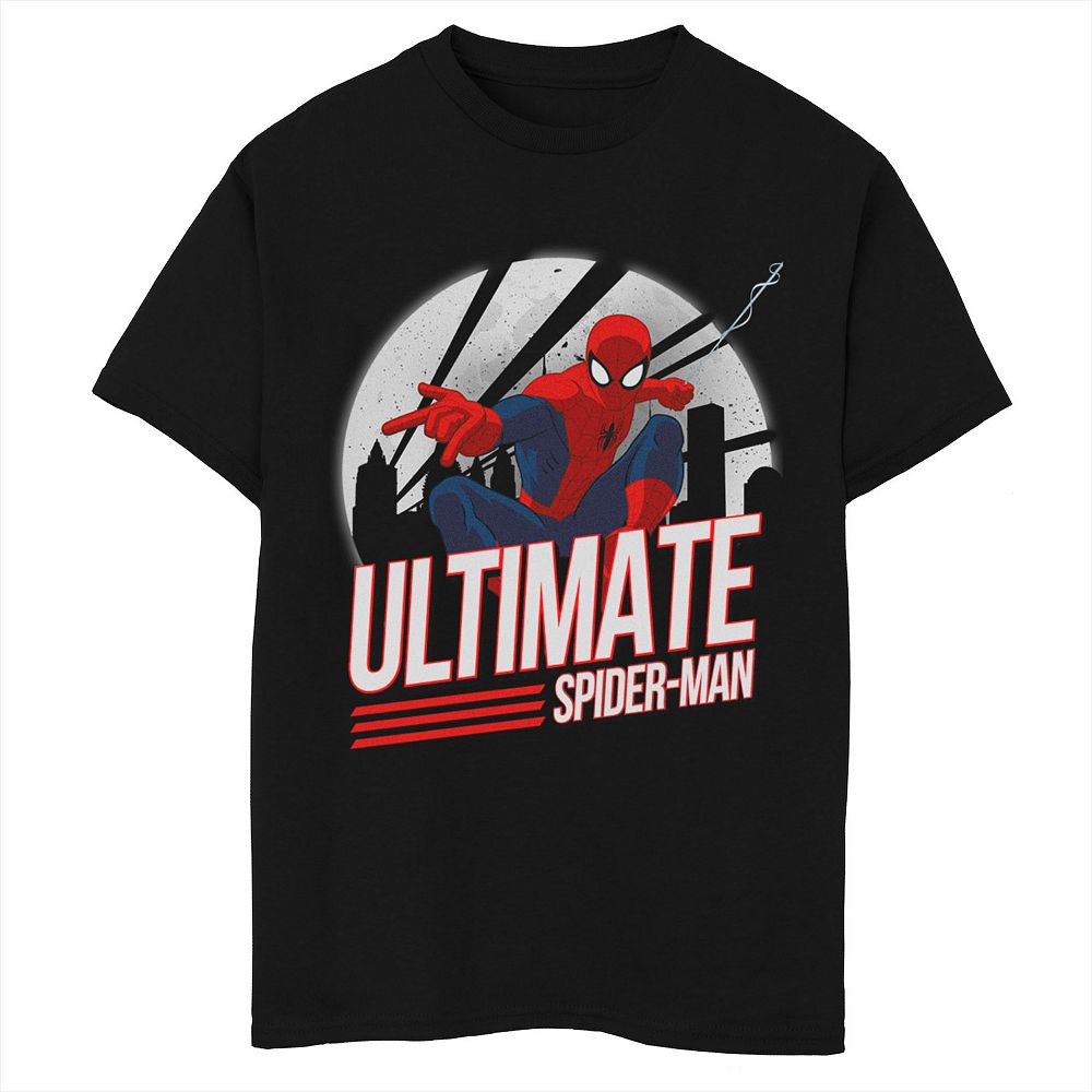Boys 8-20 Marvel Spiderman Ultimate Spidey Jump Graphic Tee