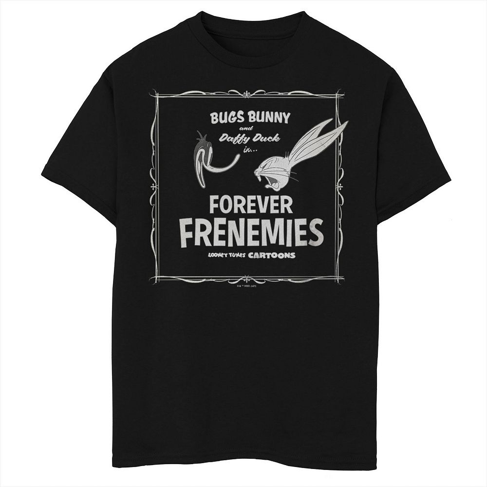 Boys 8-20 Looney Tunes Bugs And Daffy Forever Frenemies Graphic Tee