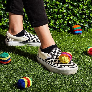 6 Pack Crochet Knitted Juggling Sacks, Footbag Kick Balls for Kids ...