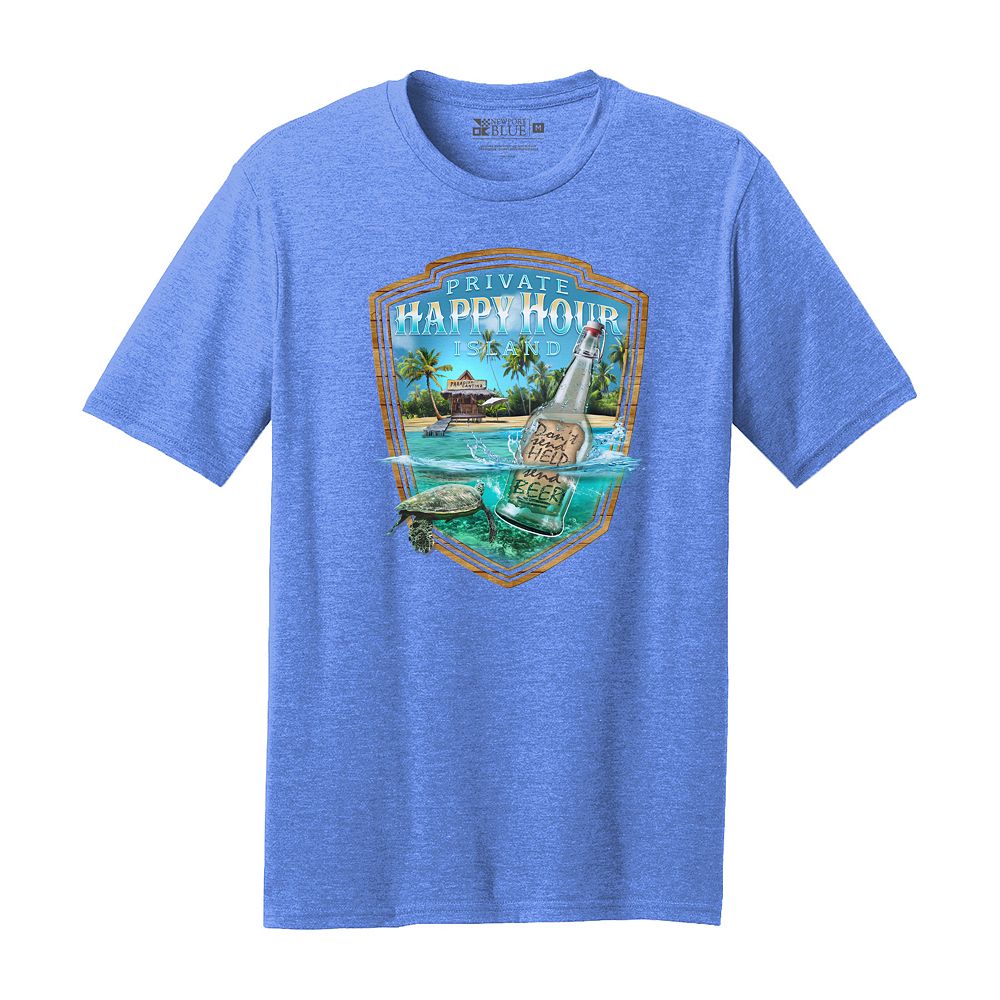 Men's Happy Hour Turtle Graphic Tee