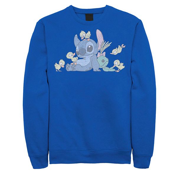 Disney's Lilo & Stitch Men's Ducky Kindness Stitch Graphic Fleece