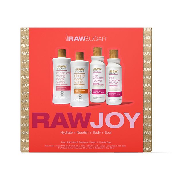 Raw Sugar Living Women’s Gift Set: Raw Joy