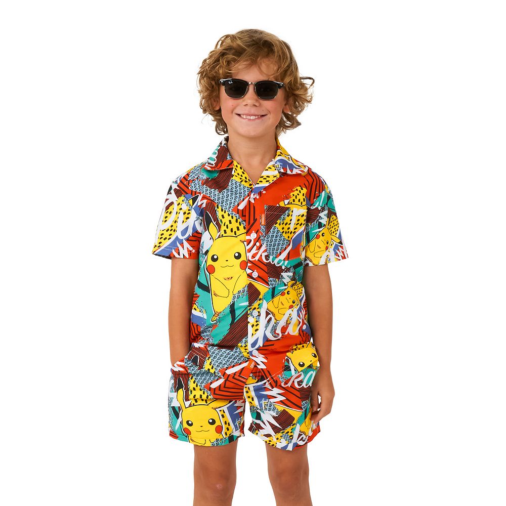 Boys 2-16 OppoSuits Pokemon Pikachu Top & Shorts Set