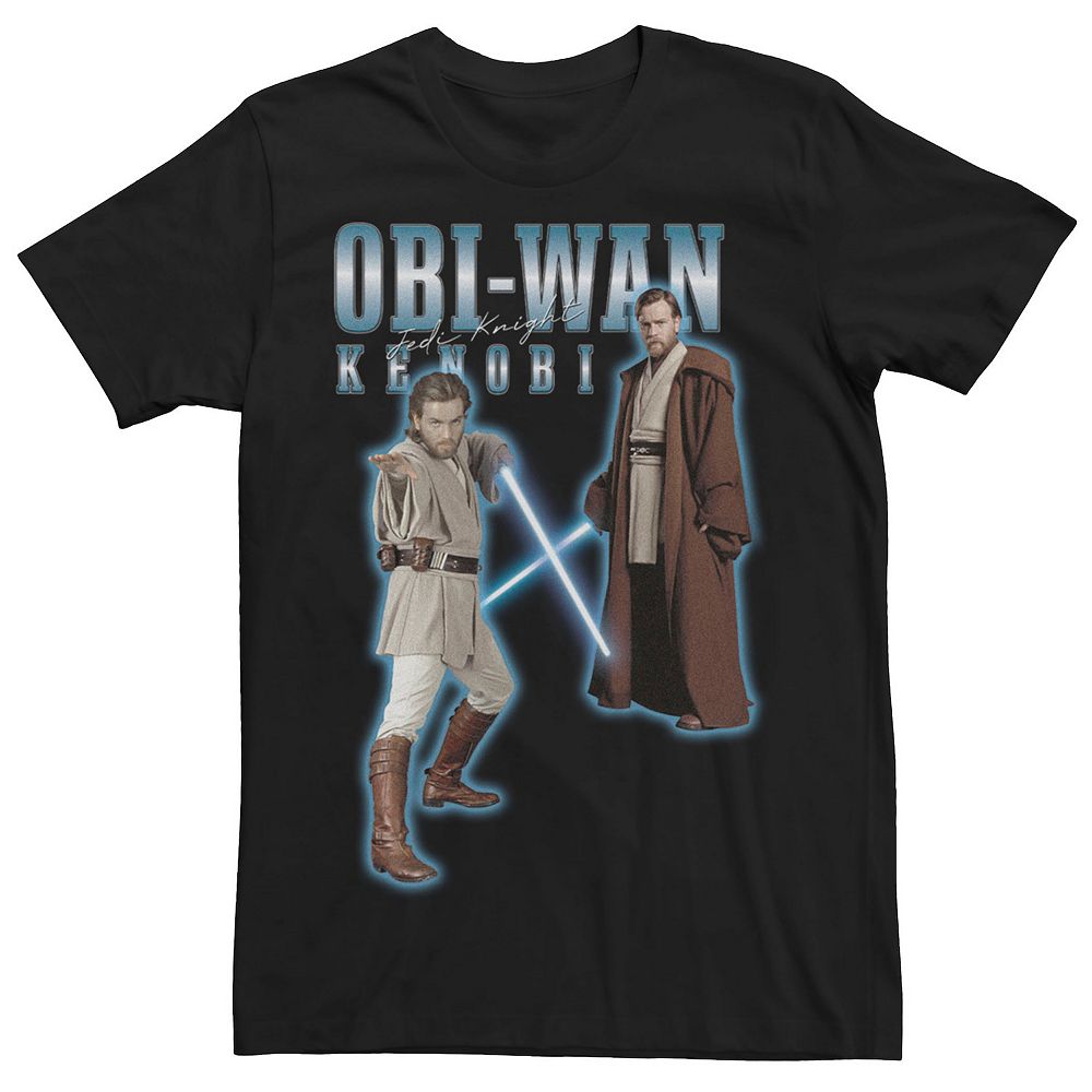 Men's Star Wars Young Obi-Wan Kenobi Jedi Knight Graphic Tee