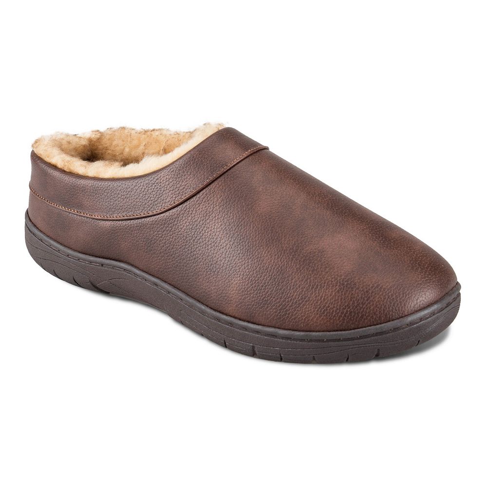 Haggar® Men's Indoor/Outdoor Pebbled Clog Slippers