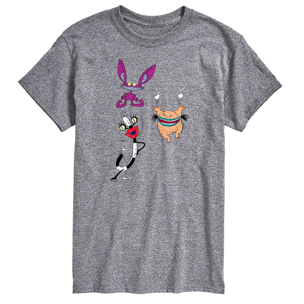 Big & Tall Aaaahh Real Monsters Graphic Tee