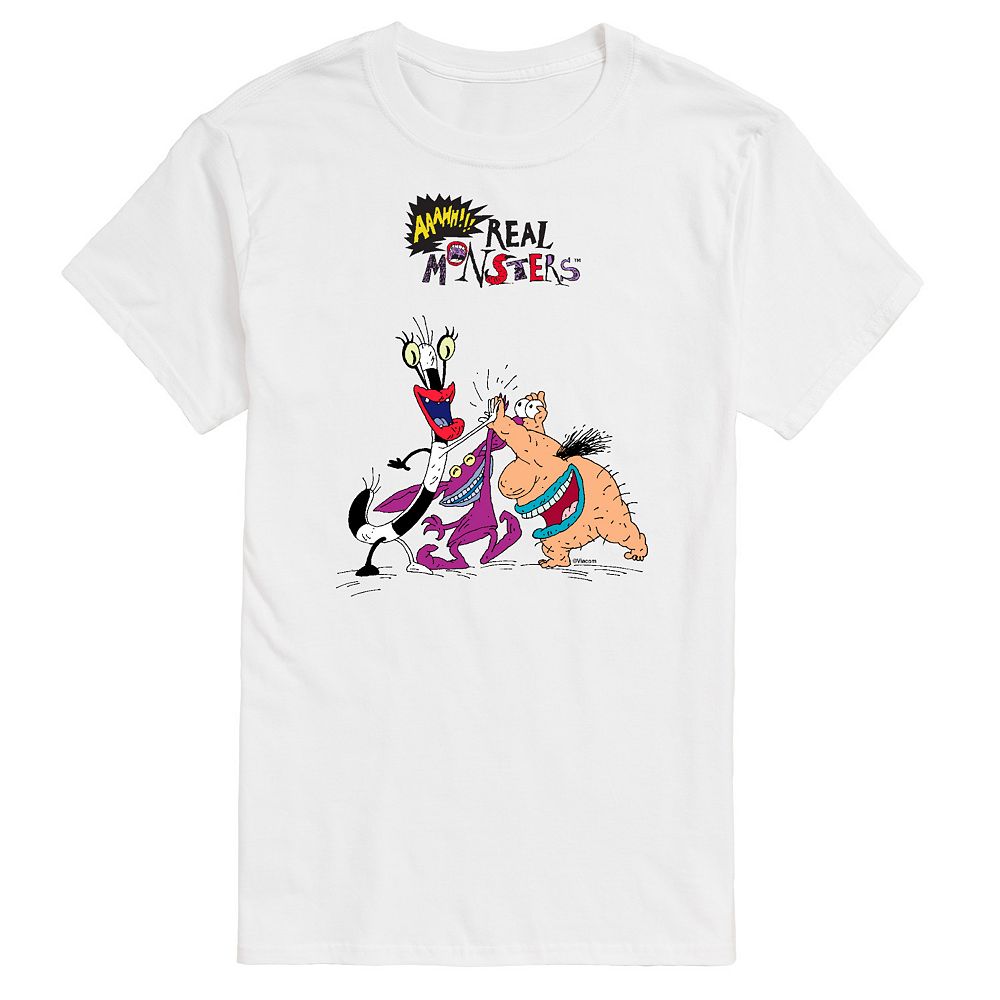 Big & Tall Aaaahh Real Monsters Graphic Tee