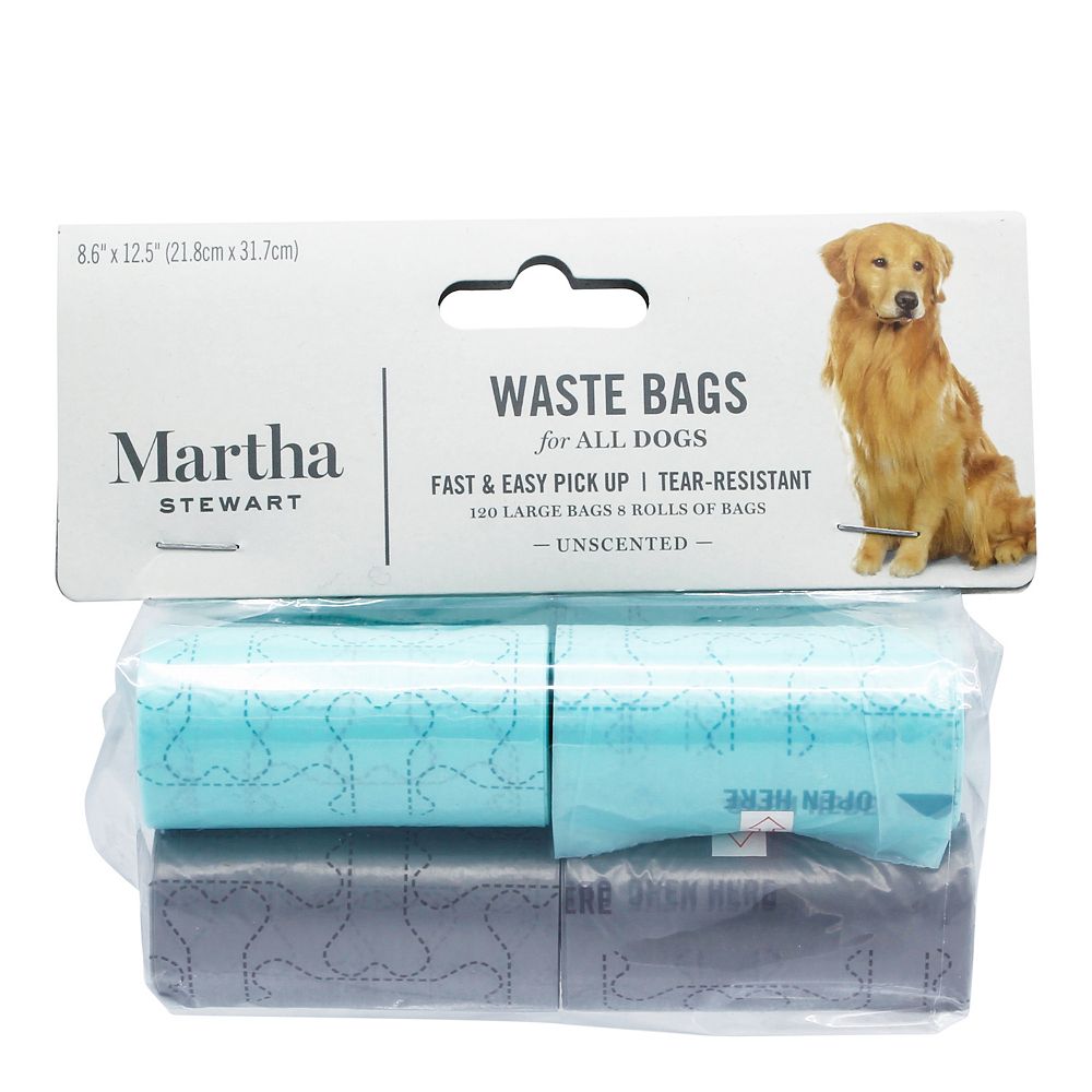 Martha Stewart Waste Bags -120 Bags/8 Rolls