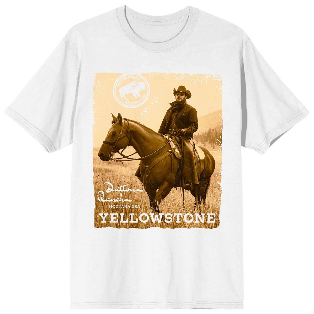 Juniors' Yellowstone Rip Wheeler Dutton Ranch Graphic Tee