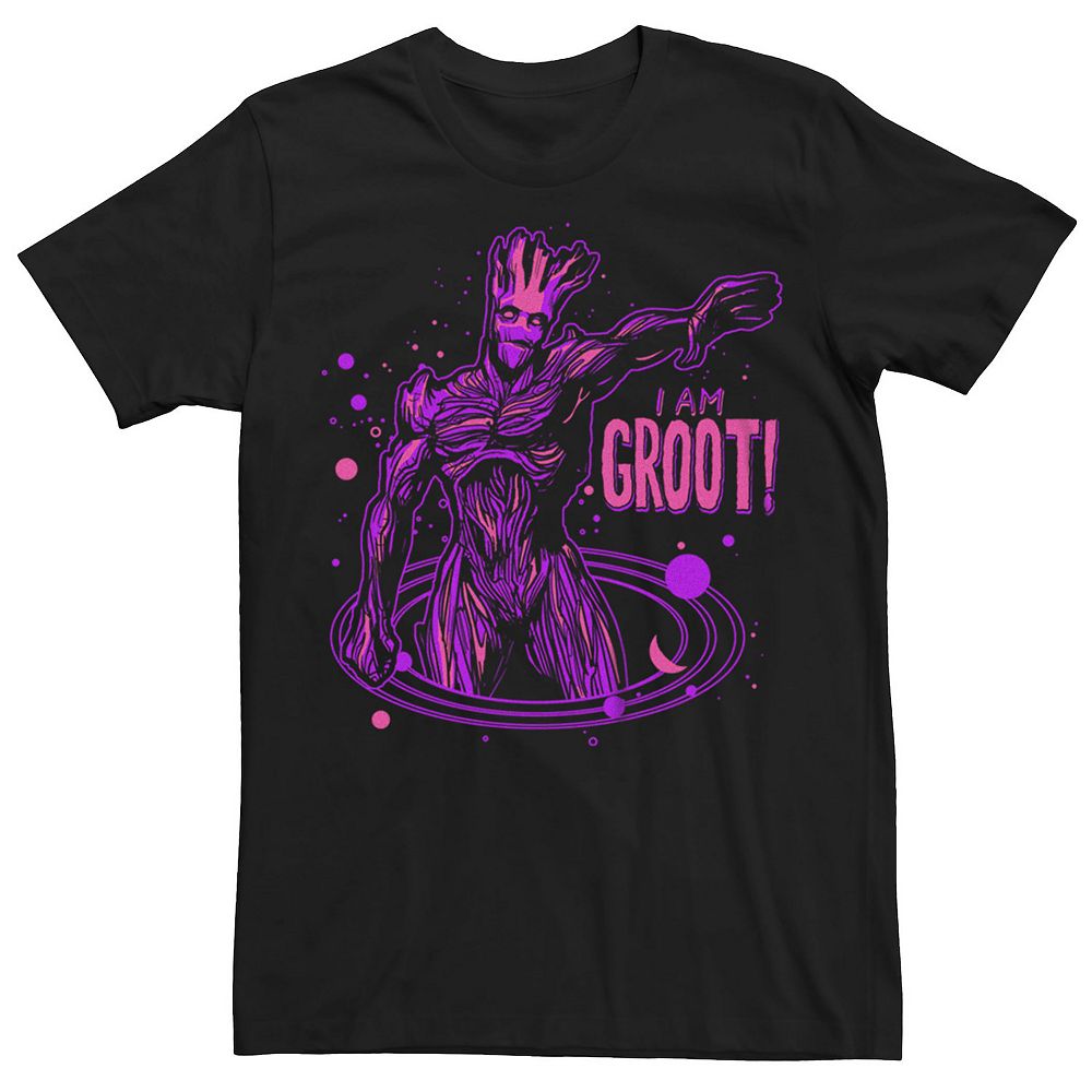 Big & Tall Marvel Guardians Of The Galaxy "I Am Groot" Graphic Tee