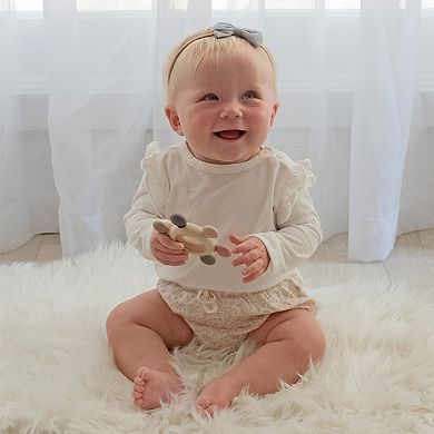 Playground Silicone Rose Wheel Teether