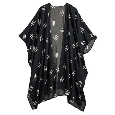 Women's Sonoma Goods For Life® Dash Print Long Ruana