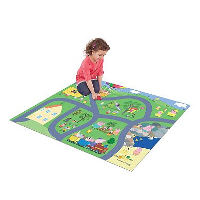 Peppa Pig Megamat Roads Play Mat with Toy