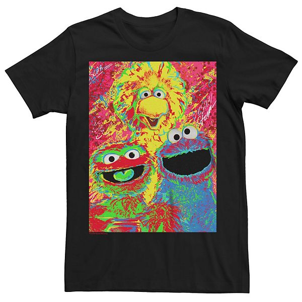 Men's Sesame Street Painting Tee