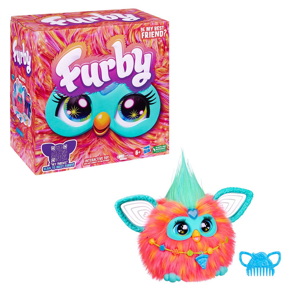 Hasbro Furby Coral Interactive Plush Toy