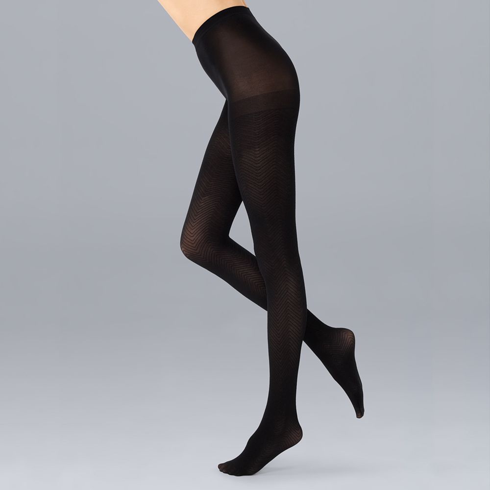 Women's Simply Vera Vera Wang Opaque Chevron Tights
