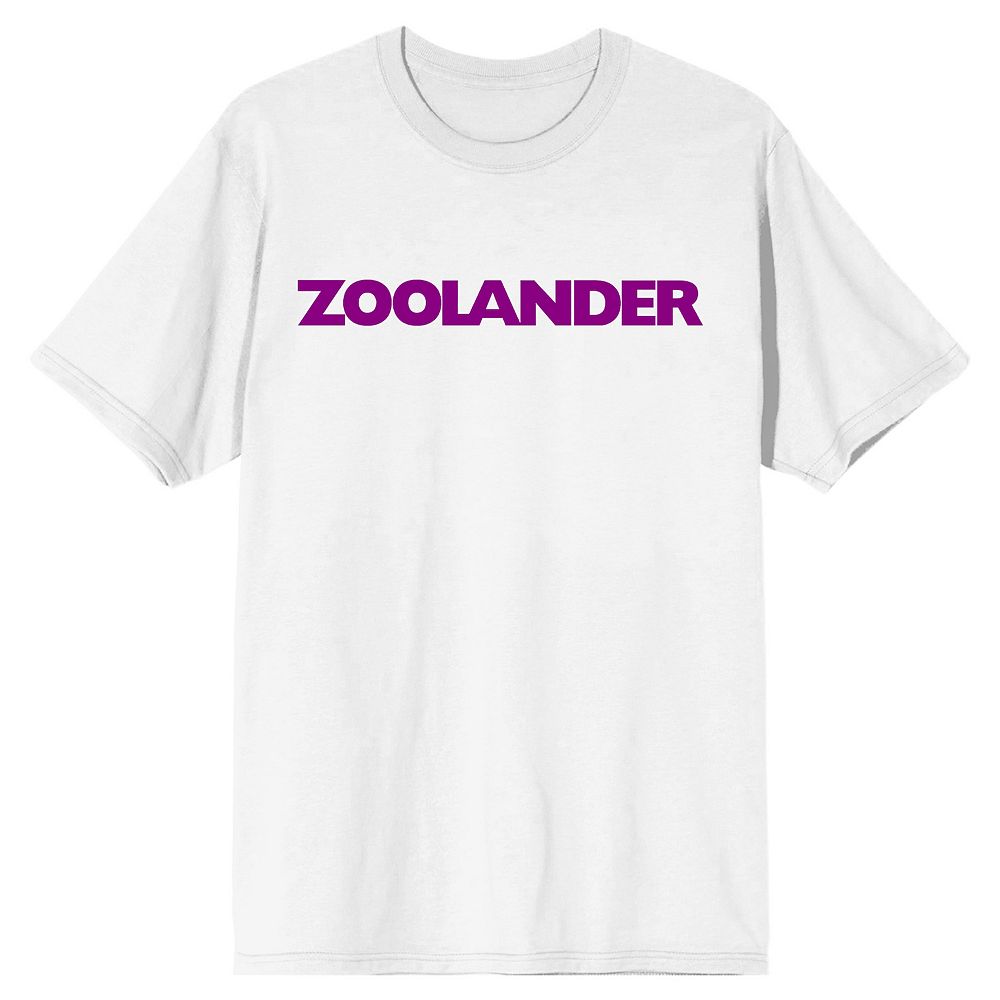 Men's Zoolander Logo Crew Graphic Tee