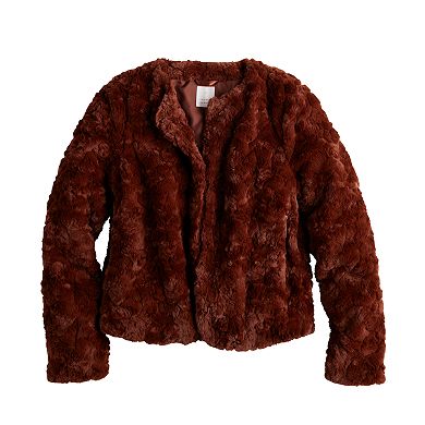 Women's LC Lauren Conrad Faux Fur Jacket