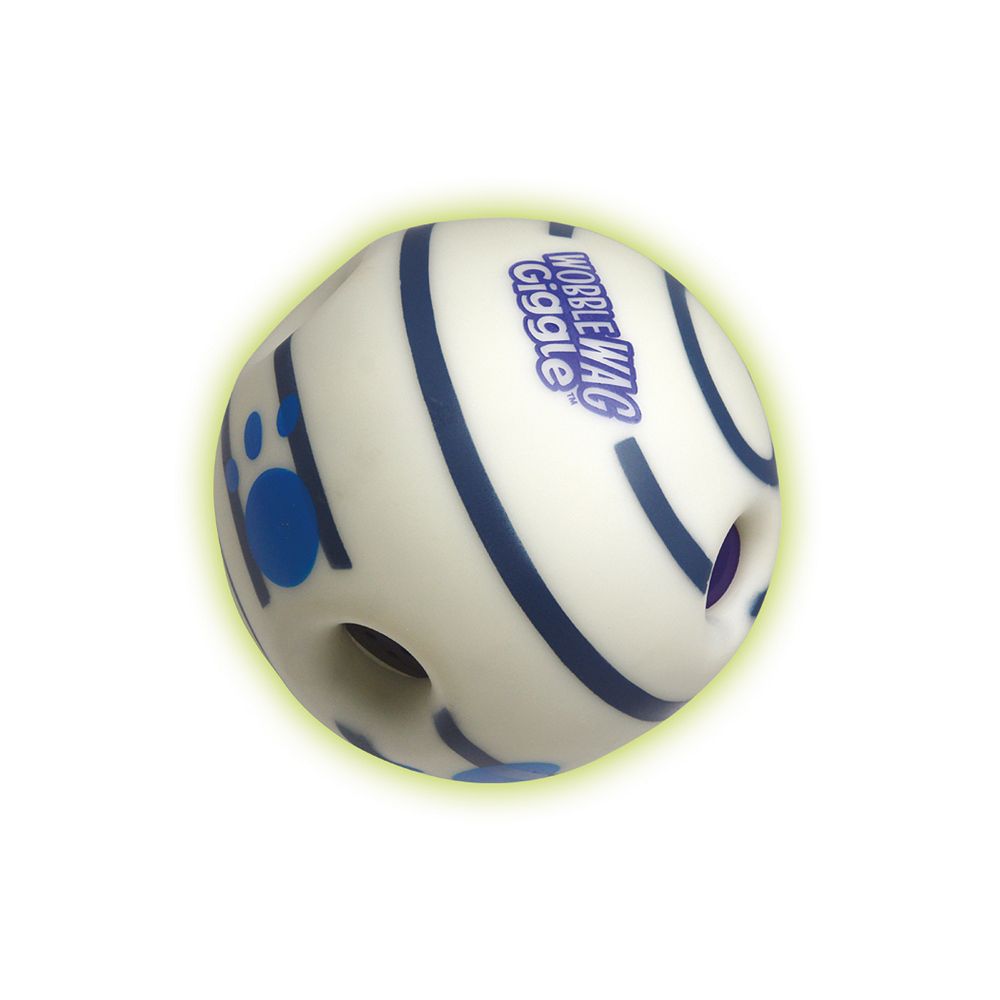 Pet Knows Best Wobble Wag Giggle Glow-in-the-Dark Dog Toy