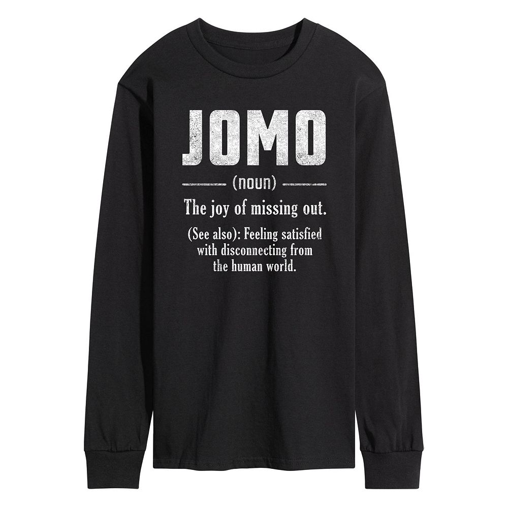 Men's JOMO Long Sleeve Graphic Tee
