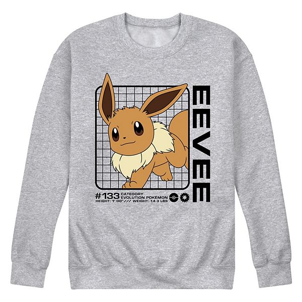 Men's Pokemon Eevee Stats Fleece