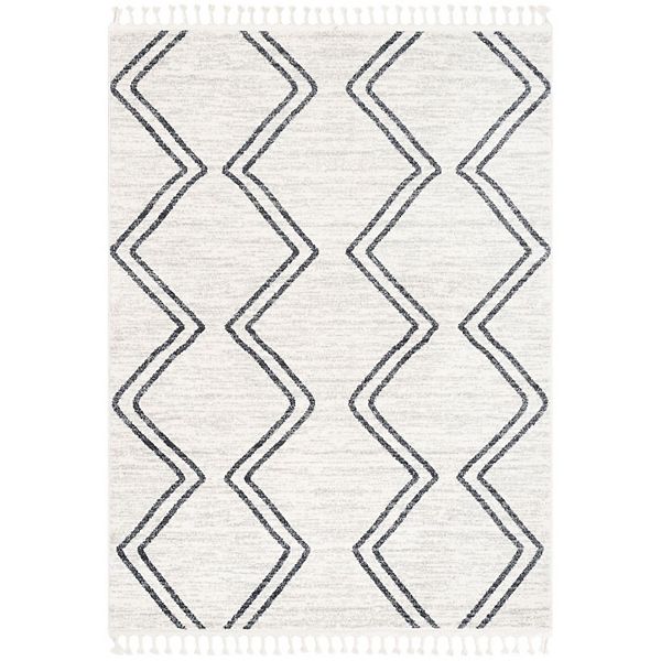 Well Woven Kennedy Reeve Modern Chevron Pattern Area Rug
