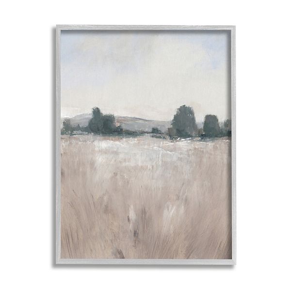 Stupell Home Decor Rural Autumn Grassland Framed Wall Art