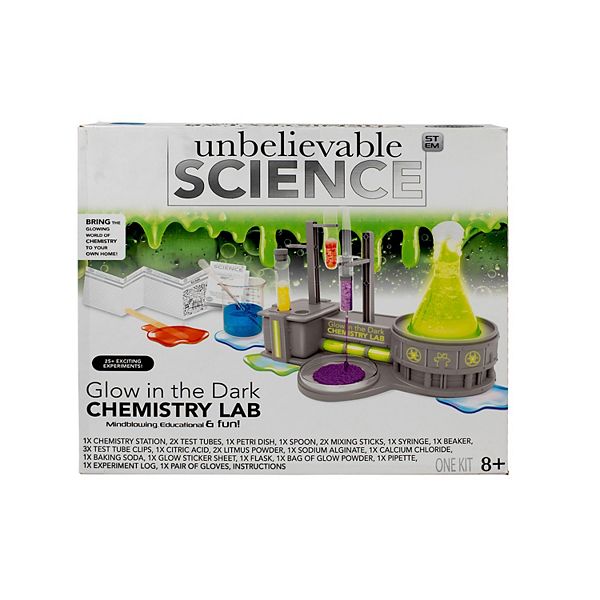 RMS Unbelievable Science Glow in the Dark Chemistry Lab Kit