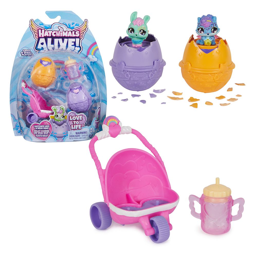 Hatchimals Alive Hatch N’ Stroll Playset