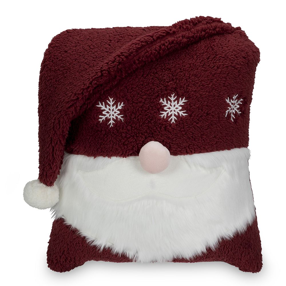 Cuddl Duds® Red Gnome Decorative Pillow