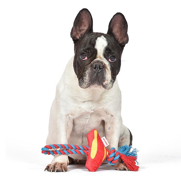 DC Comics Superman Logo Rope Pet Toy