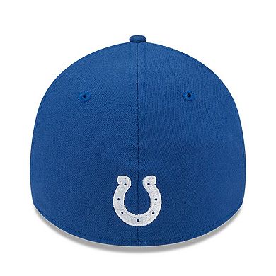 Men's New Era Royal Indianapolis Colts 2023 NFL Draft 39THIRTY Flex Hat