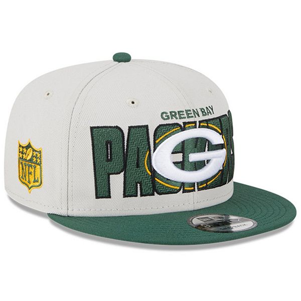 Men's New Era Stone/Green Green Bay Packers 2023 NFL Draft 9FIFTY ...