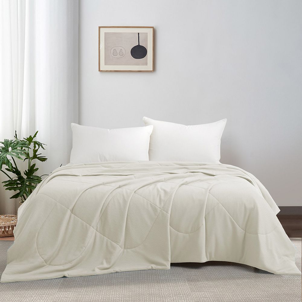 Unikome Oversize Blanket Reversible Ultra Soft Waffle Cooling Blanket ...