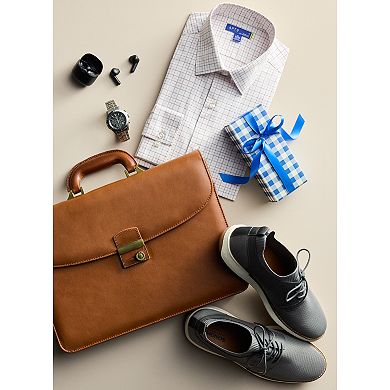 AmeriLeather APC Functional Leather Executive Briefcase