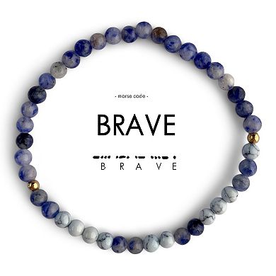 ETHIC GOODS Brave Morse Code Bracelet