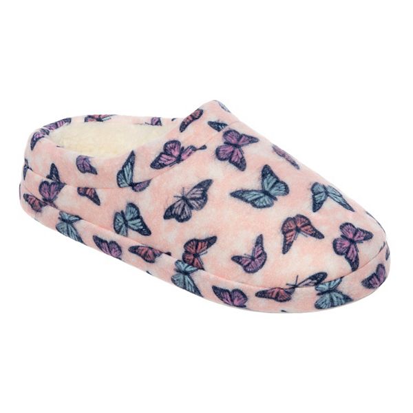 Girls Cuddl Duds® Fleece Lined Clog Slippers