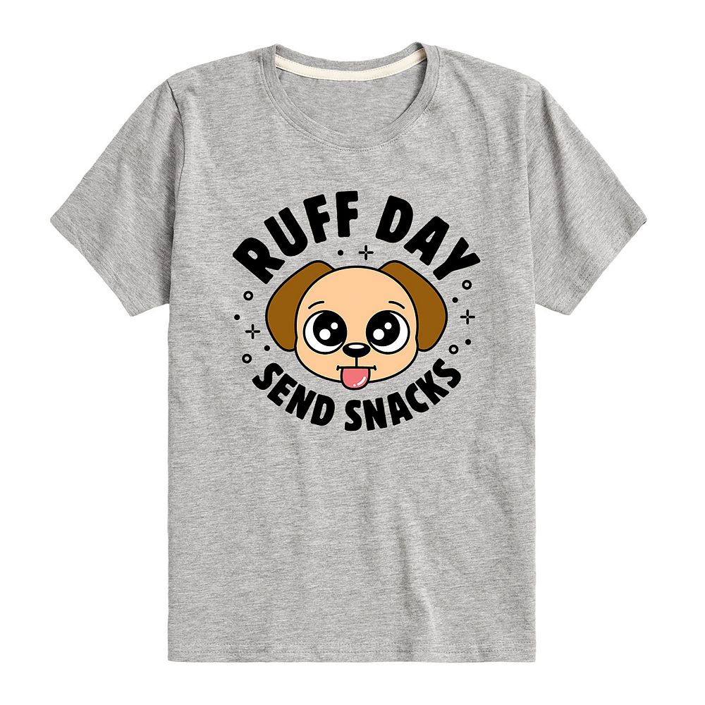 Boys 8-20 Ruff Day Send Snacks Graphic Tee