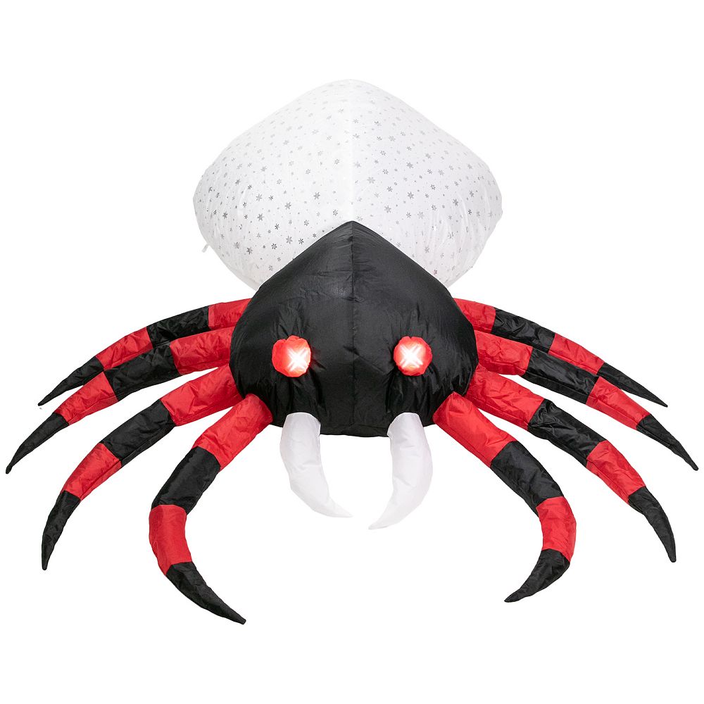 Northlight 4' Lighted Inflatable Chill & Thrill Spider Outdoor ...